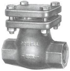 Powell #2341 1-1/2" SS316 200LB Swing Check Valve - FNPT - PHWarehouse.com