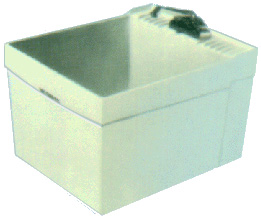 Mustee #18W White Durastone Laundry Tub - PHWarehouse.com