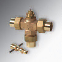 1" - Viega Pex #20002 3-Way Diverting Valve - PHWarehouse.com