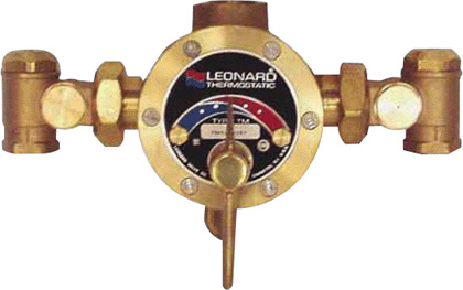 Leonard #TM-50-E-RF Thermostatic Mixing Valve (Sweat) - PHWarehouse.com