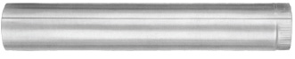 6" Galvanized Smoke 26GA Pipe - PHWarehouse.com