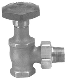 Hoffman #180 1" Model 180 Non-Modulating Supply Valves (MNPT) Angle ...