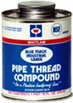 Whitlam #IG8 1/2" Blue Magic Thread Compound - PHWarehouse.com